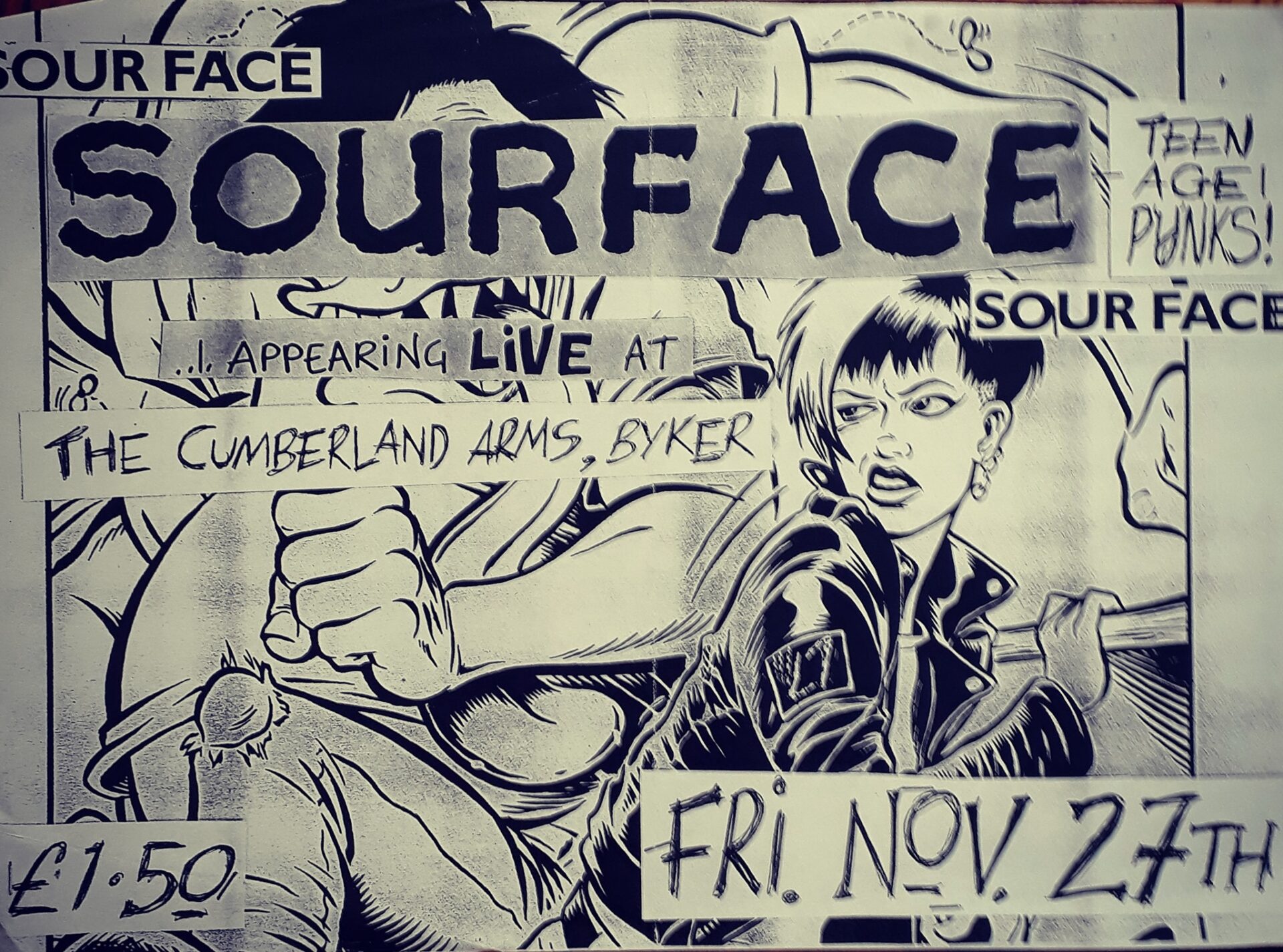 Sham 91: Benjamin Myers on his Teenage Punk Band Sour Face | The Quietus
